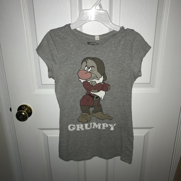 Disney | Tops | Disney Grumpy Dwarf Tshirt | Poshmark
